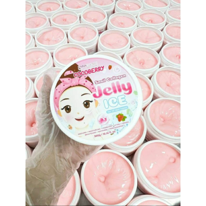 Cocoberry collagen jelly ice by Jenna Essence 300g | Shopee Philippines