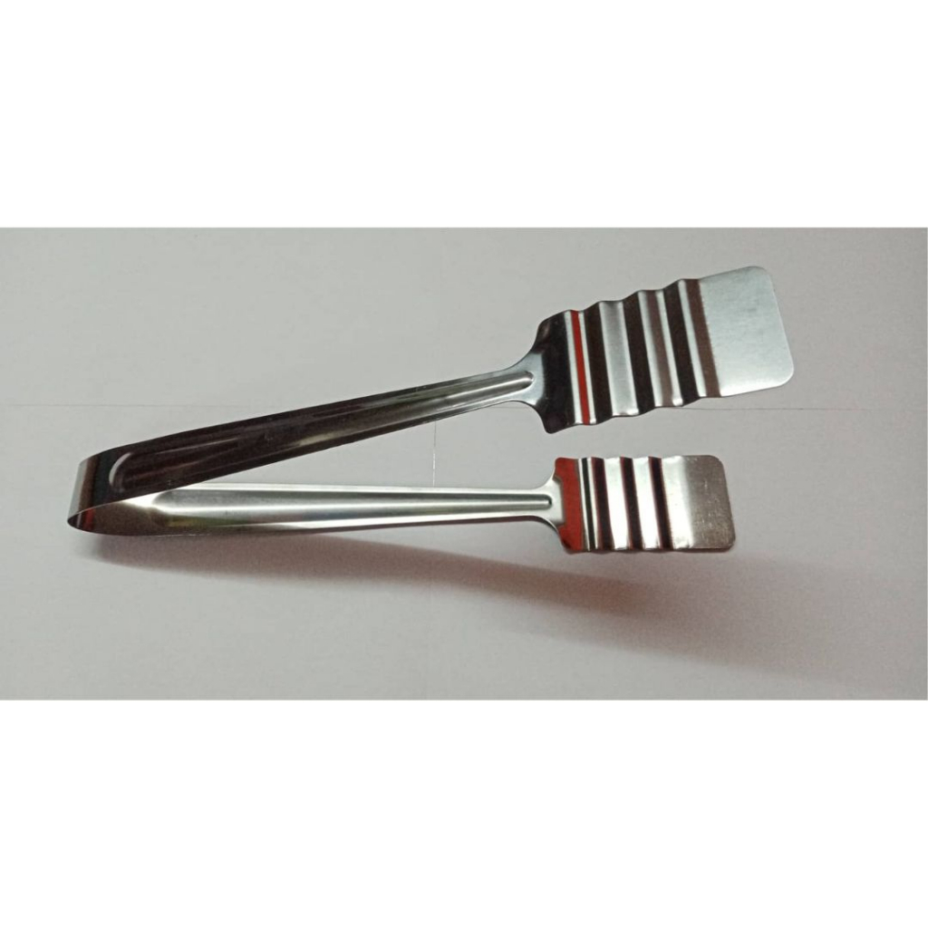 Flat Tongs, Stainless Steel 9in | Shopee Philippines