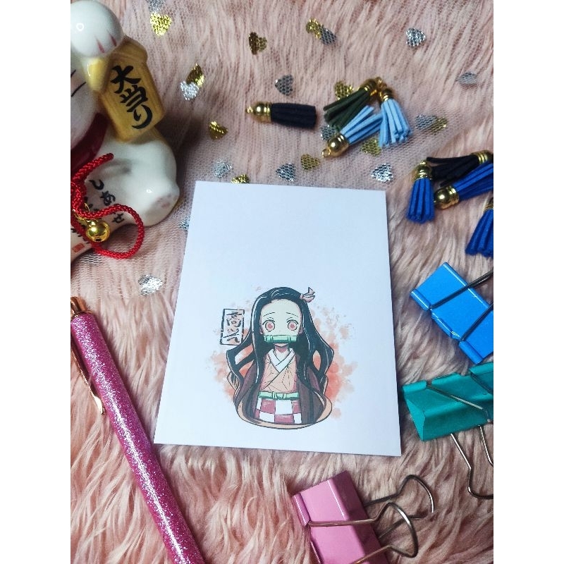 Nezuko | Demon Slayer| Nezuko kamado | notepads | cute notepads | memo ...