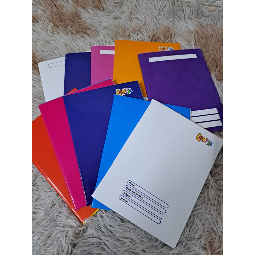 Composition and Writing Notebooks- 10 pcs (random brand) assorted or ...
