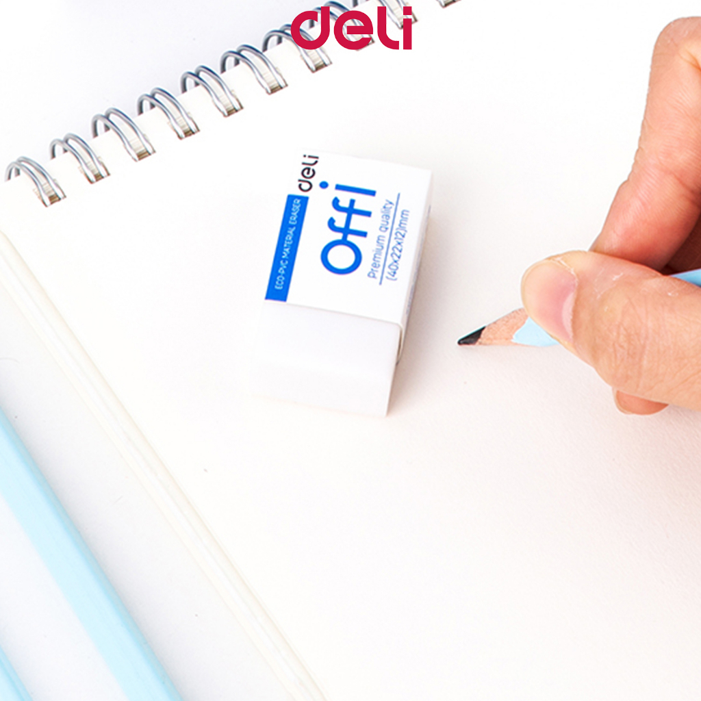 Deli Soft Eraser Pencil Correction Supplies For Sketching Highlight ...