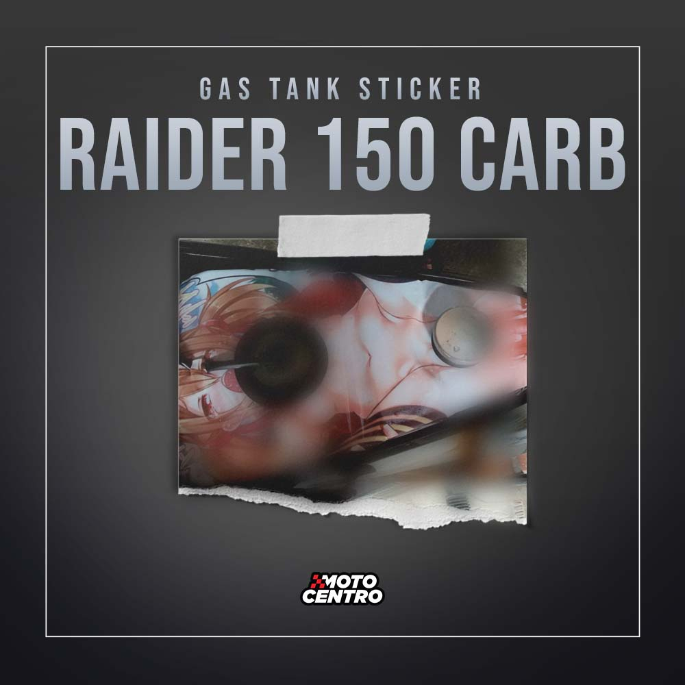 RAIDER 150 GAS TANK STICKER | Shopee Philippines