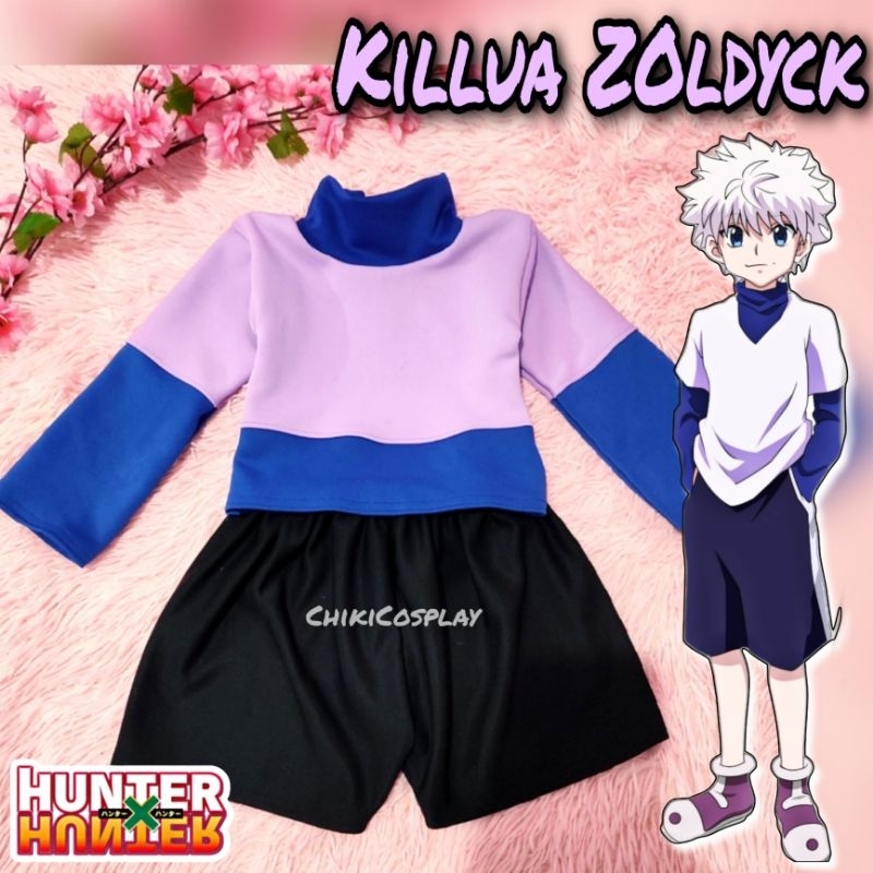 HUNTER X HUNTER KILLUA COSTUME FOR KIDS | Shopee Philippines