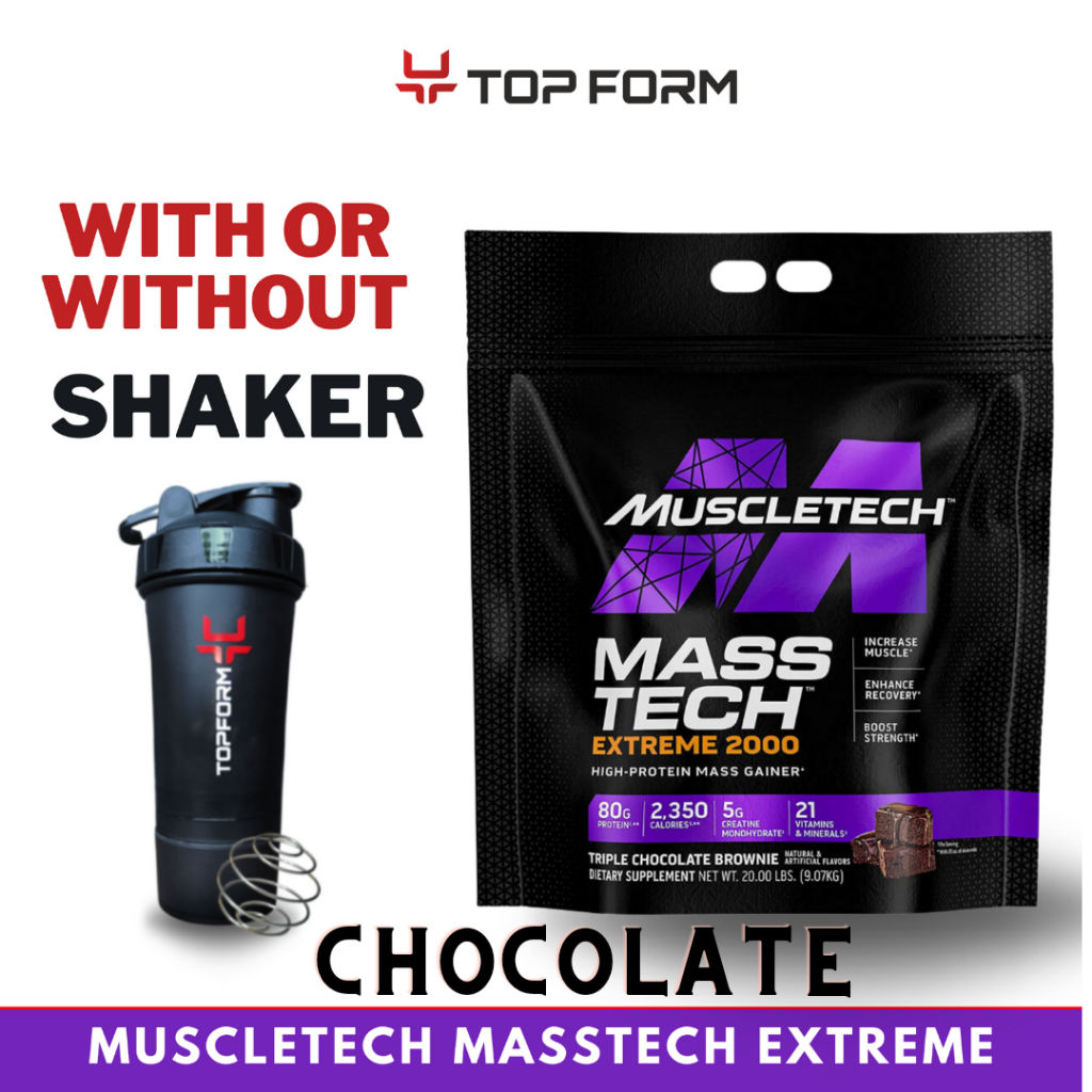 Muscletech Mass Tech Extreme 2000 6lbs Muscle Tech Masstech Gainer ...
