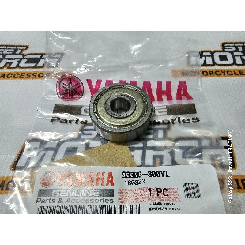 GENUINE FRONT BEARING 6300 (93306-300YL OR YK)FRONT MAGS SNIPER 135/150/155/MIO SPORTY/M3/VEGA ...