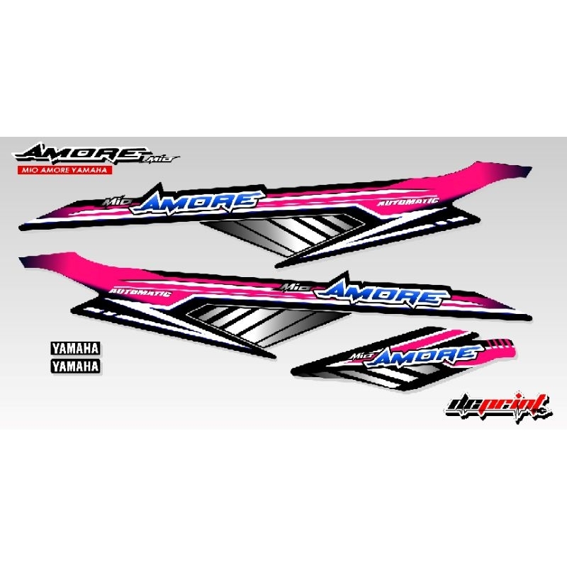 Mio Amore Stock Decal Mio Sporty Sticker Set | Shopee Philippines