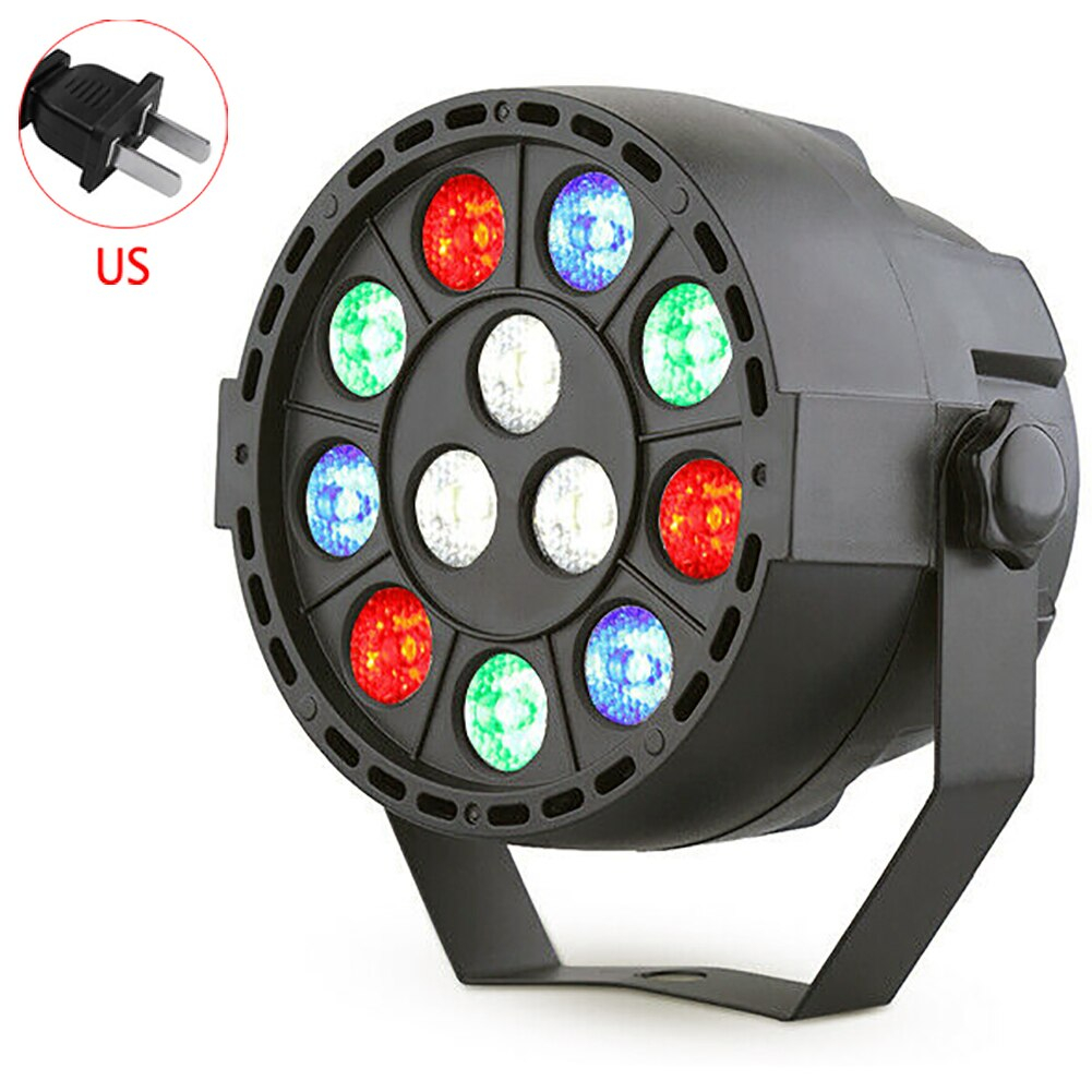 LED Mini Par Light Disco DJ Stage Party BAR Lighting; 12 LED Stage Par ...