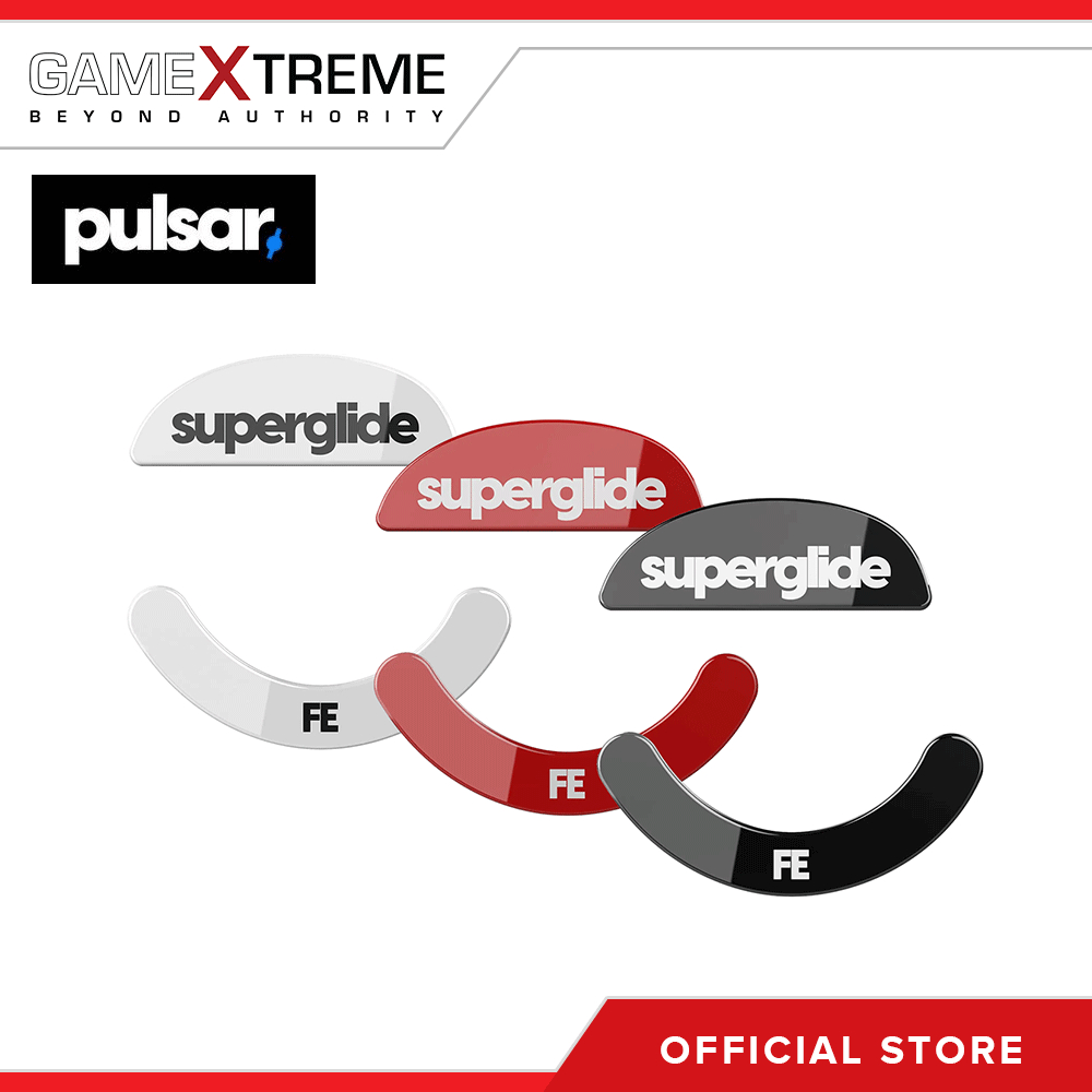 Pulsar Super Glide Glass Skates For Pulsar Xlite Wireless | Shopee ...
