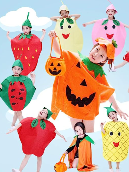 Nutrition Month Fruits Party Halloween Costume For Kids One-Size Free Size | Shopee Philippines