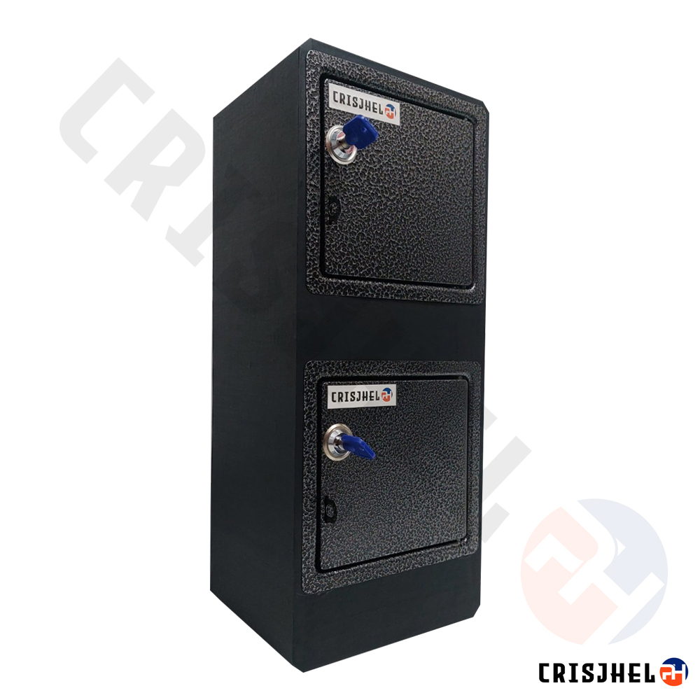 Dual Door Black Alkansya Vault Multi Purpose Box Ipon Box Challenge ...
