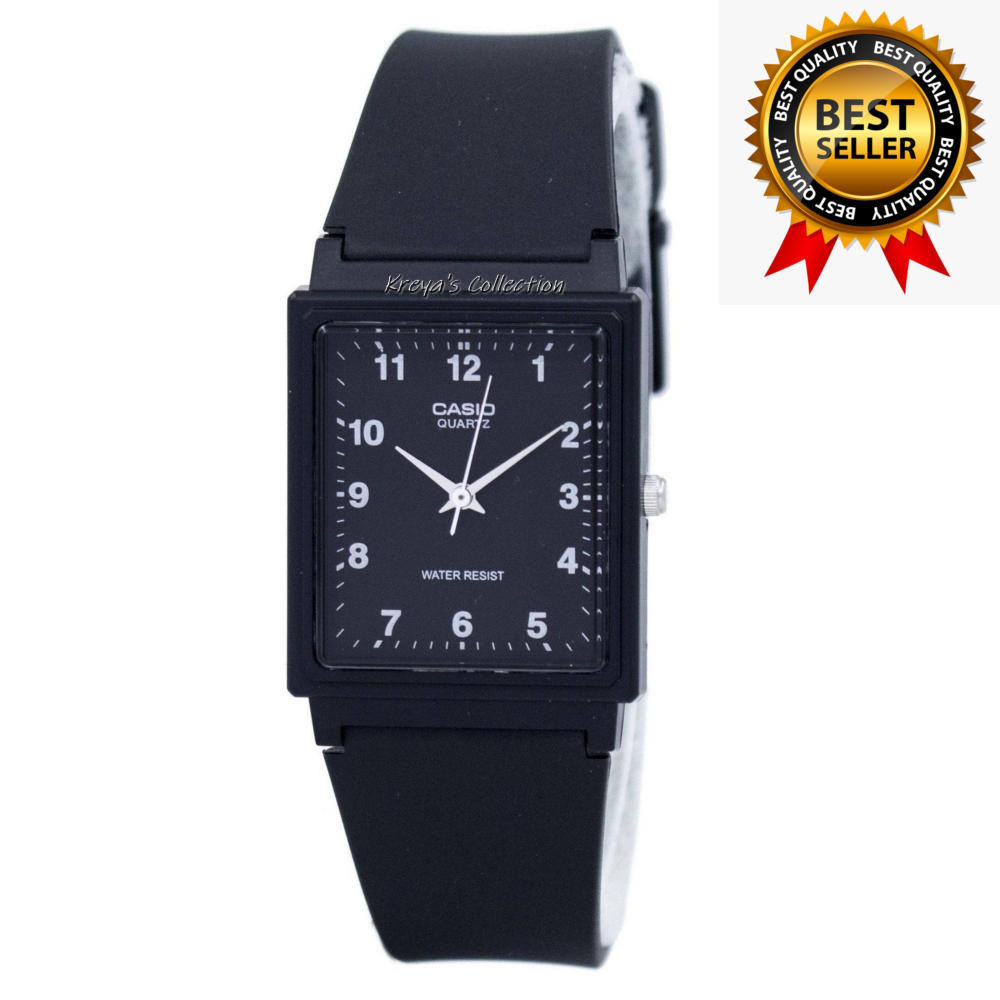 Casio MQ-27 Rectangle All Black Fashion Watch For Men & Women(Black ...