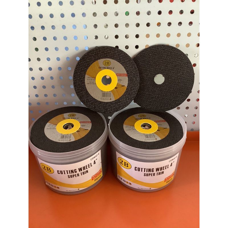 2B CUTTING DISC FOR METAL AND STAINLESS SUPER THIN 4inch (PER PIECE ...
