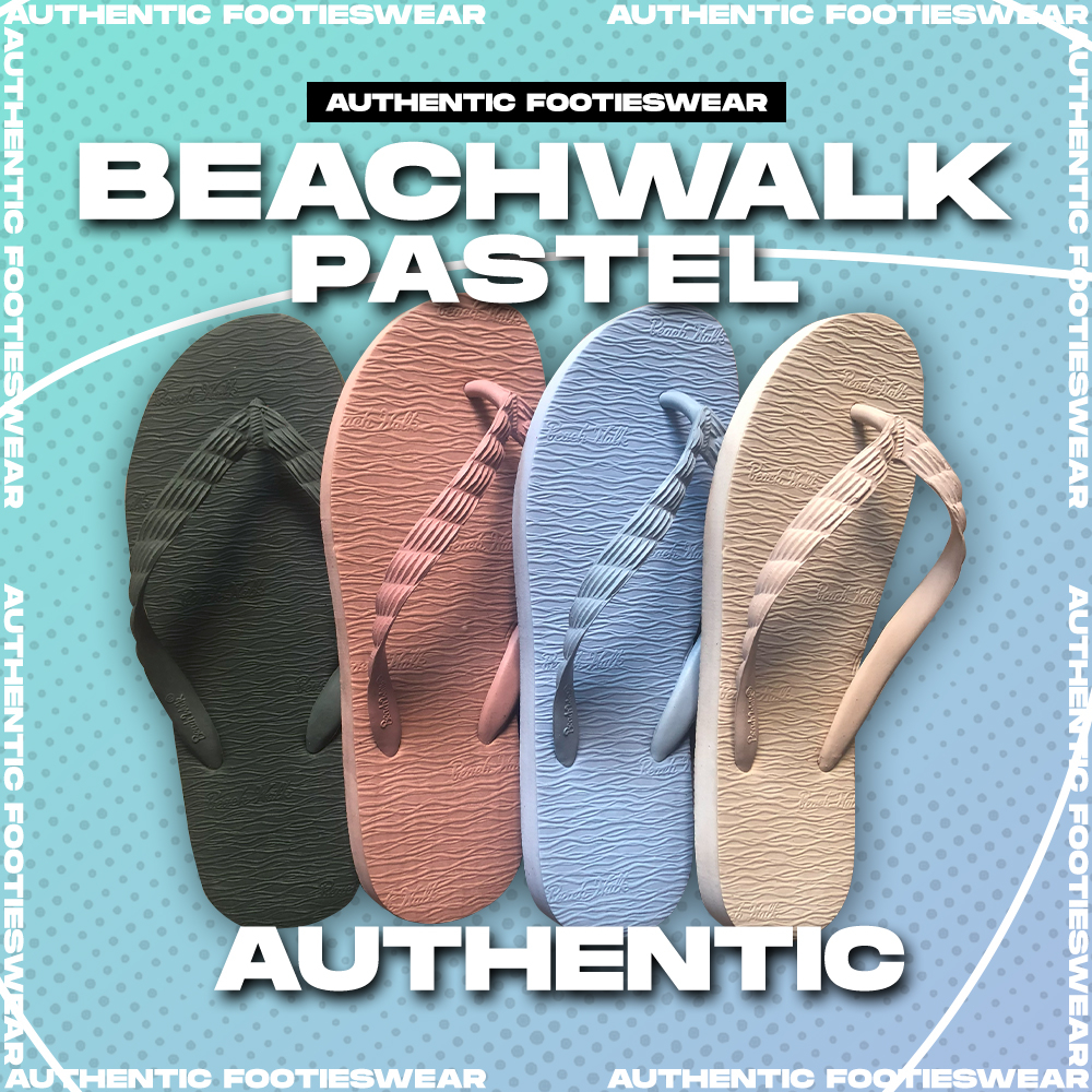 BEACHWALK PASTEL COLOR Slippers Original New Color Flipflops for Men ...