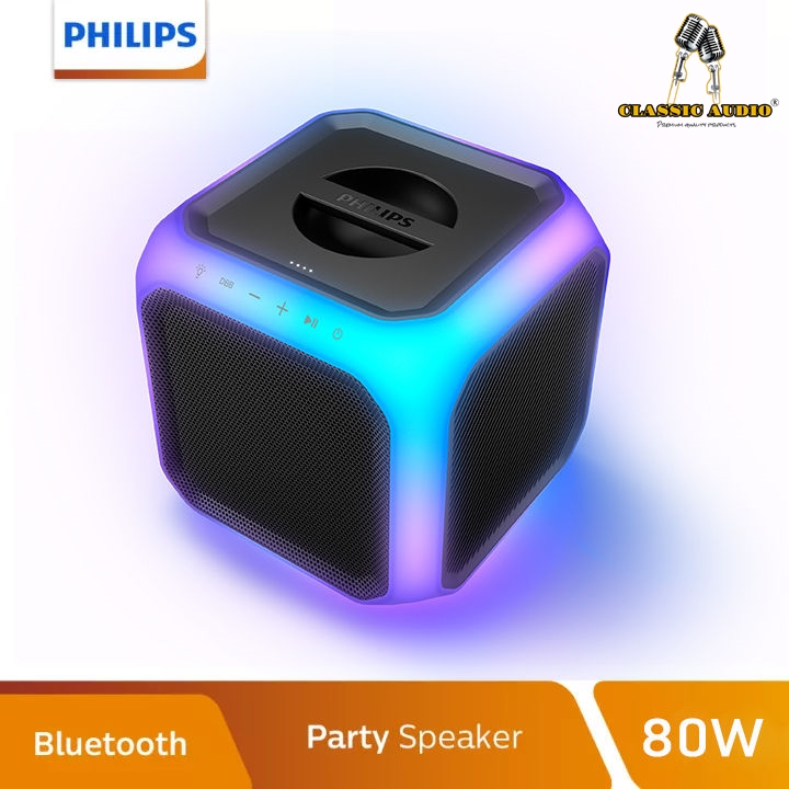 Philips TAX7207/73 Party Speaker with Party Light Effects (Original ...