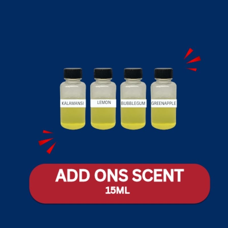 ADDITIONAL SCENT 15ML FOR DISHWASHING/FABCON/LIQUID DETERGENT ETC ...