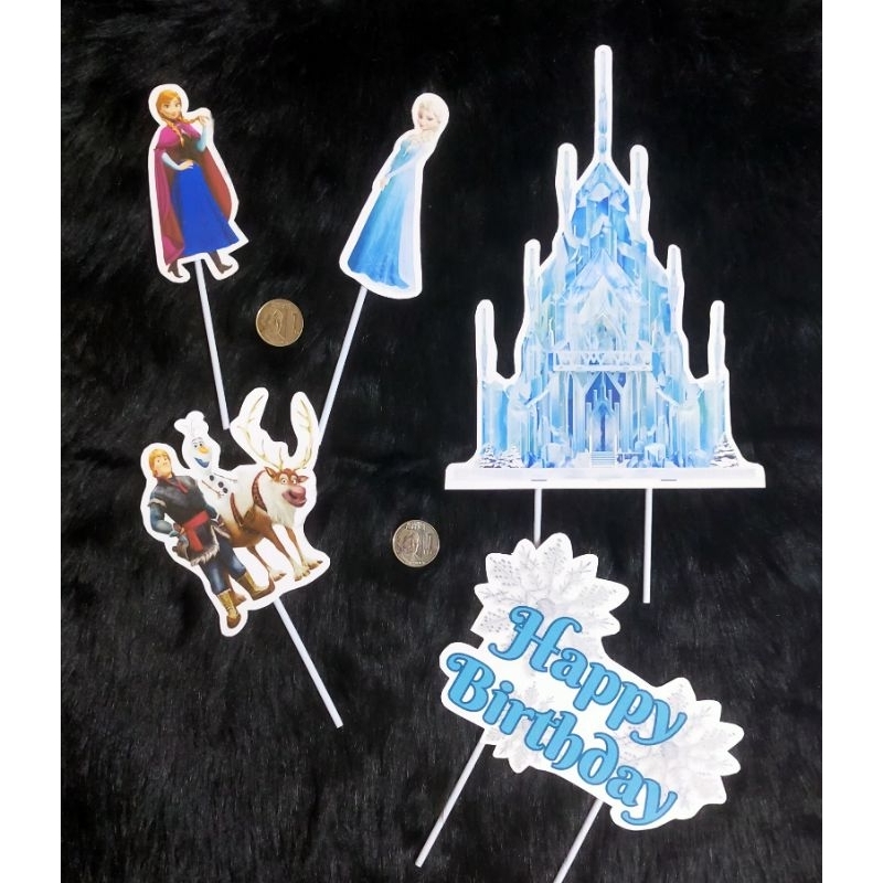 Frozen Cake Topper Set | Shopee Philippines