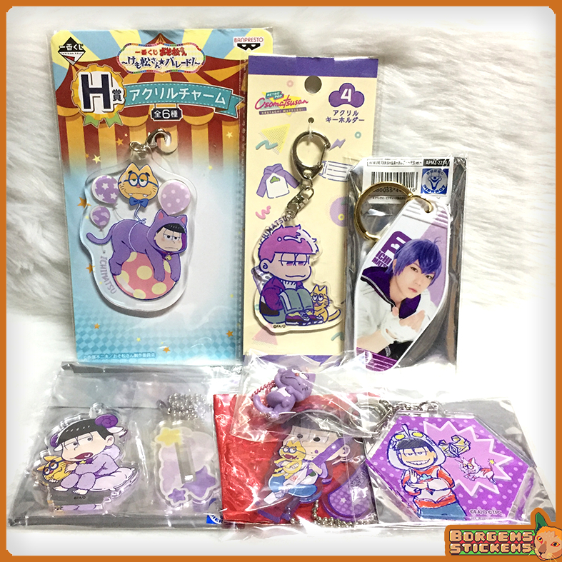 Ichimatsu Assorted Merchandise - Osomatsu San - Acrylic Keychain ...