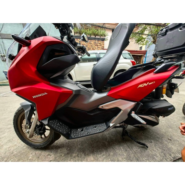 HONDA ADV 160 / ADV 160 ALLOY POWDER COATED FOOTBOARD MATTING / ADV 160 ...