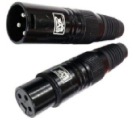 XLR 1SET LIVE XLR FEMALE & XLR MALE - STANDARD SIZE | Shopee Philippines
