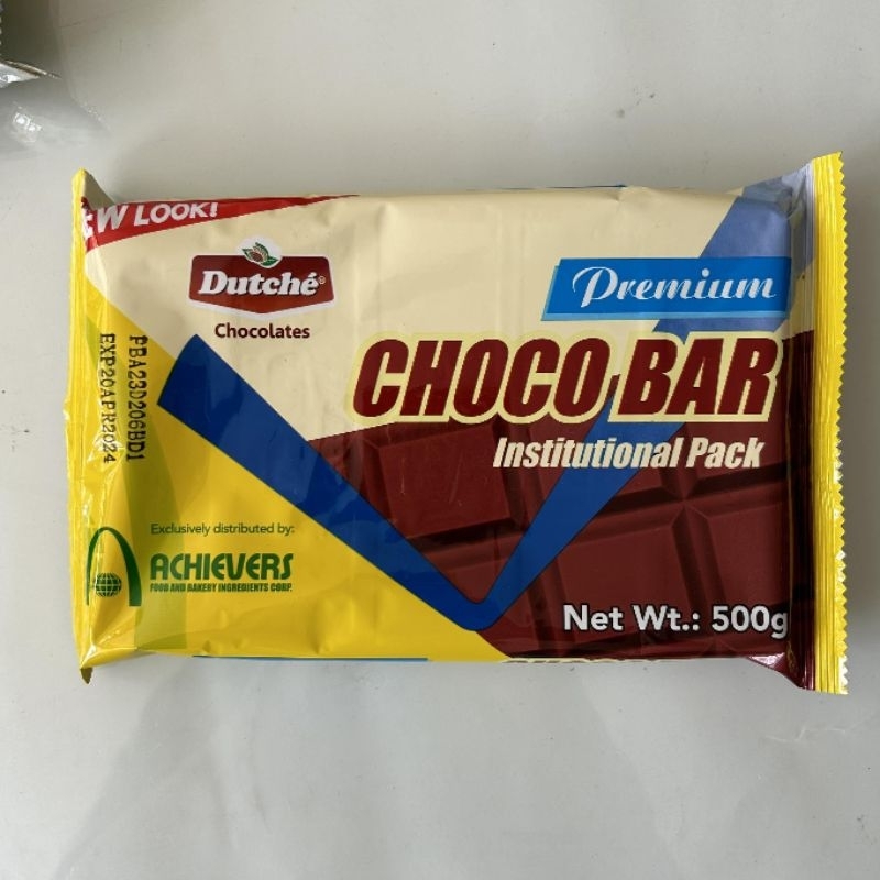 Dutche Choco 500 g / Delicatesse 400 g Baking Bar Exp date read Product ...