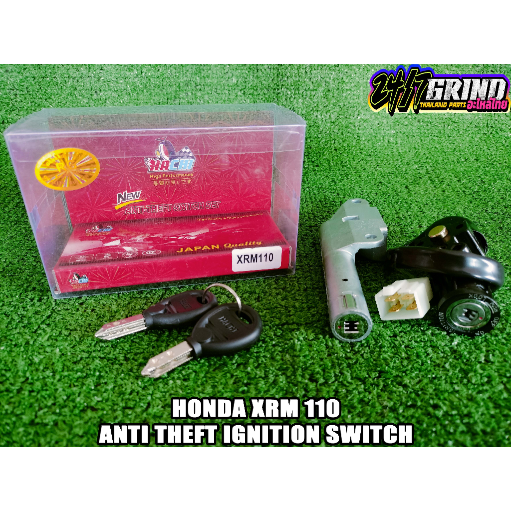 HACHI ANTI THEFT IGNITION SWITCH KEY SET FOR HONDA XRM 110 | Shopee ...