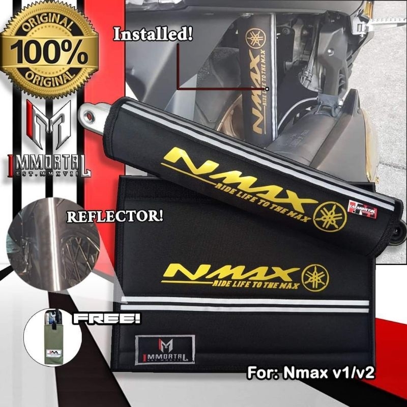 NMAX SHOCK COVER STOCK SHOCK BY IMMORTAL | Shopee Philippines