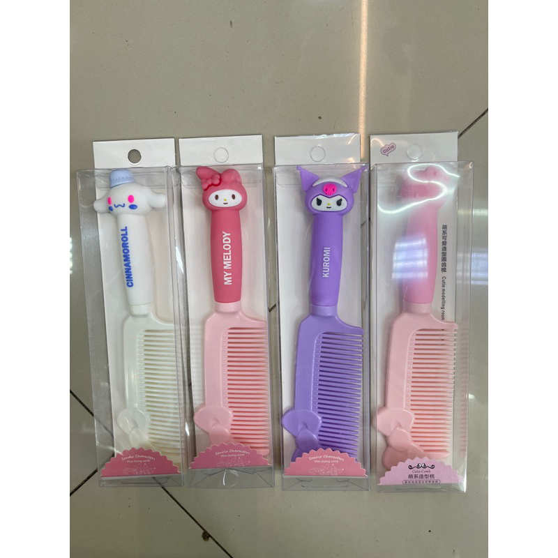 Hello kitty Kuromi Cinnamoroll my melody comb brush | Shopee Philippines