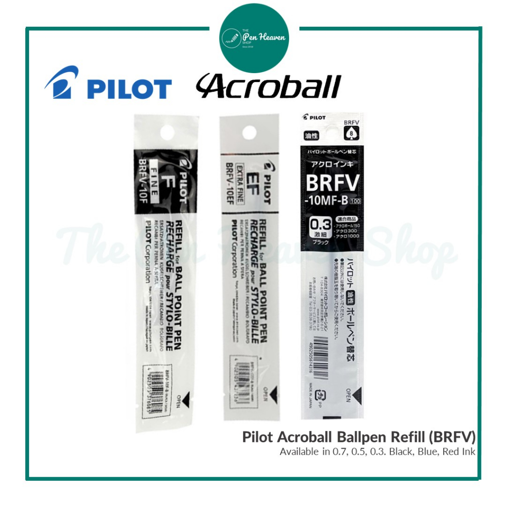 Pilot Acroball Ballpen Refill for Acroball, Acro 300, Acro 1000 (Code ...