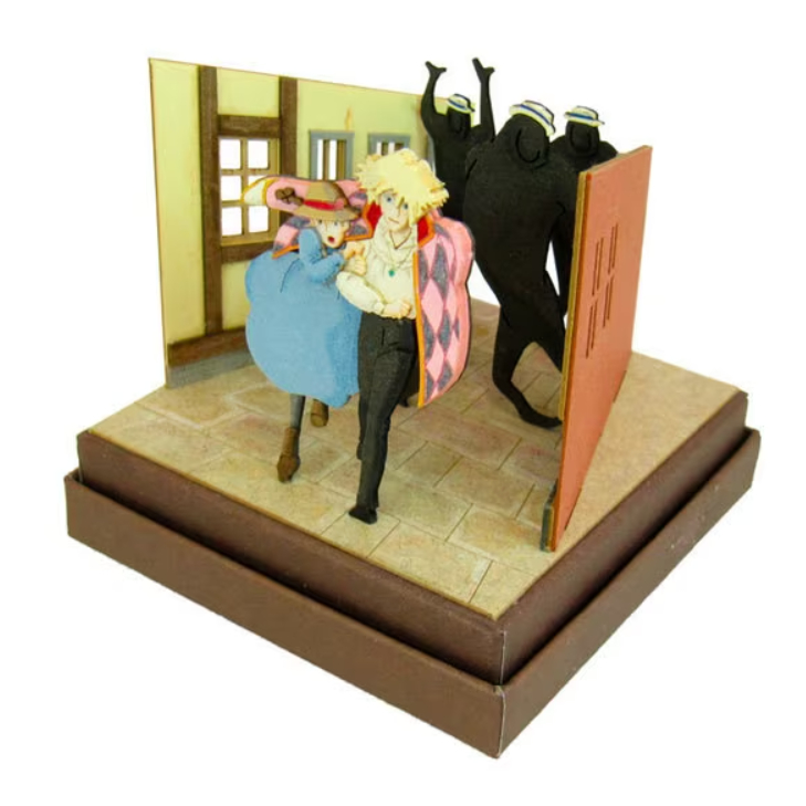 [Direct from Japan] Studio Ghibli Howl's Moving Castle miniatuart kit ...