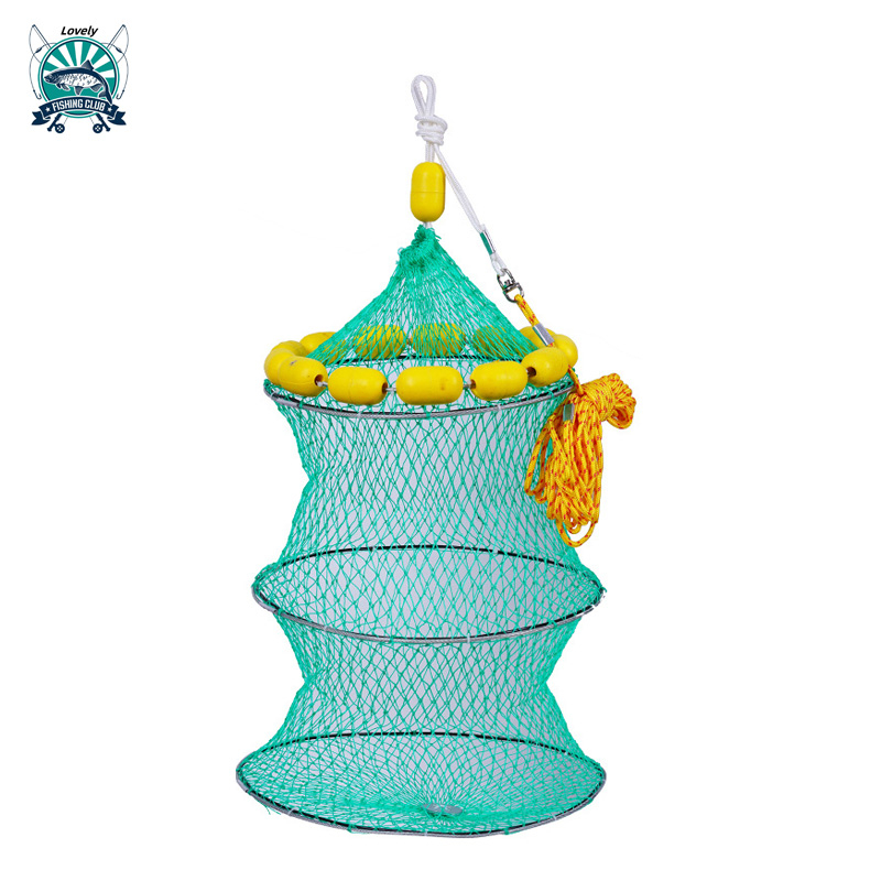【COD】Floating Ball Fish Guard Nets Portable Foldable 2-Layer Nylon ...
