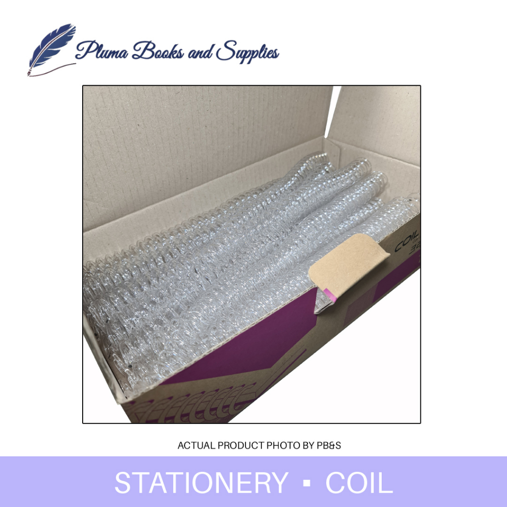 PB&S 1's Copier Land Clear Spiral Coil Ring Bind 3:1 Pitch | Shopee ...