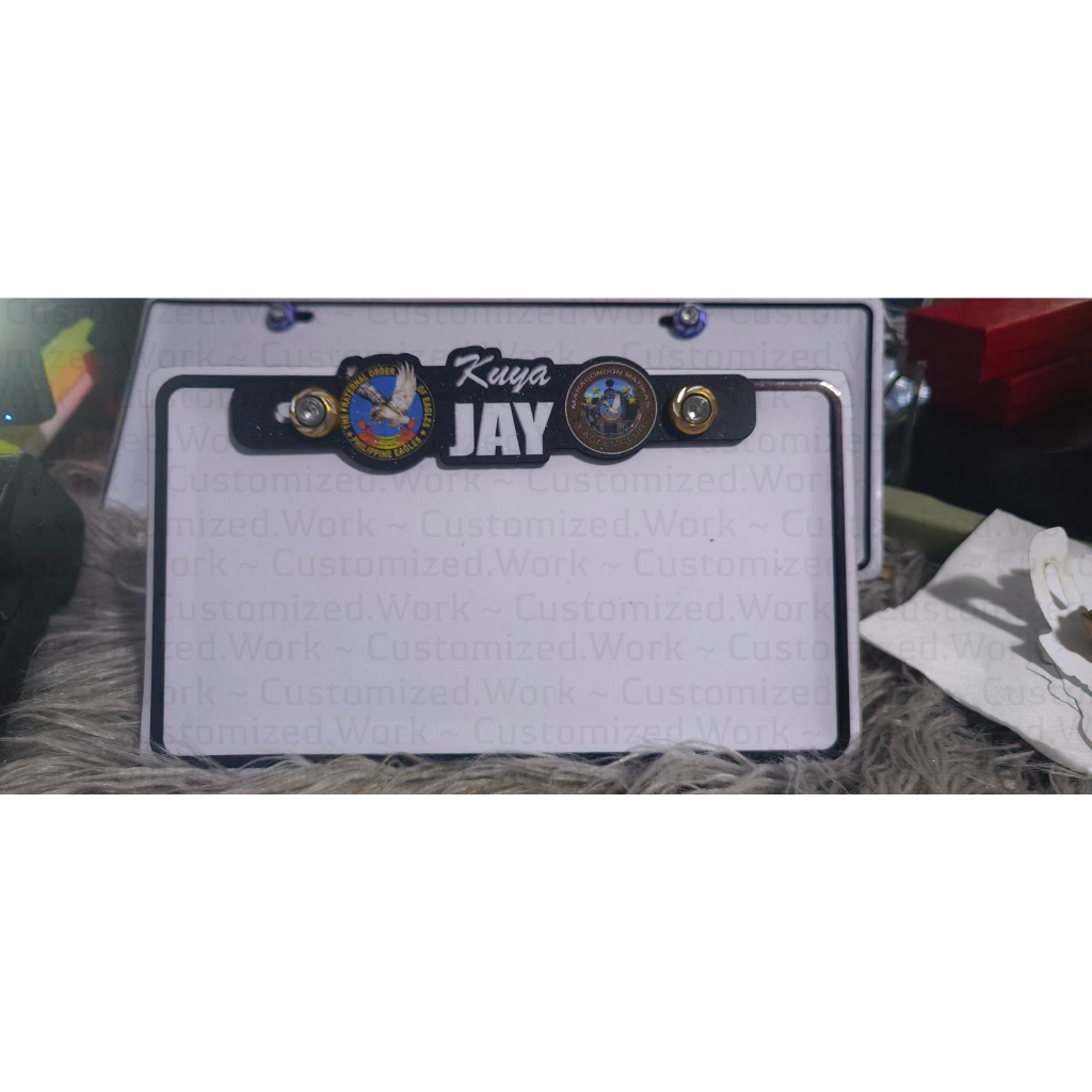 The Fraternal Order of Eagles TFOE Kuya Ate Agila Motorcycle Car Plate ...