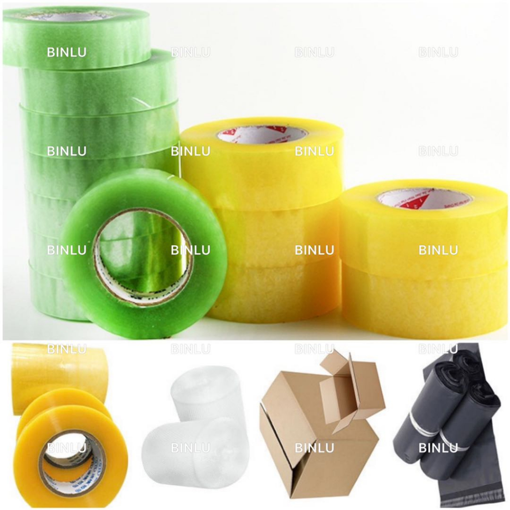 200mX4.8cm thick transparent packaging/packing/adhesive/scotch tape ...