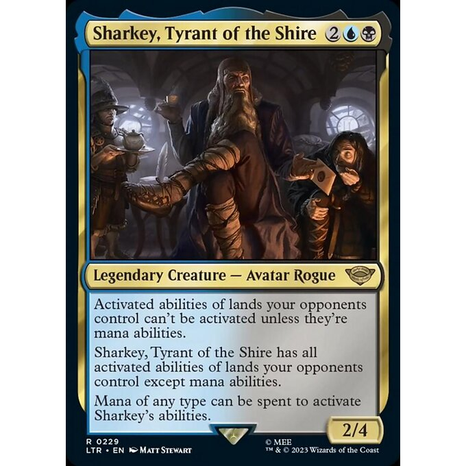 Sharkey, Tyrant of the Shire - Universes Beyond: The Lord of the Rings ...