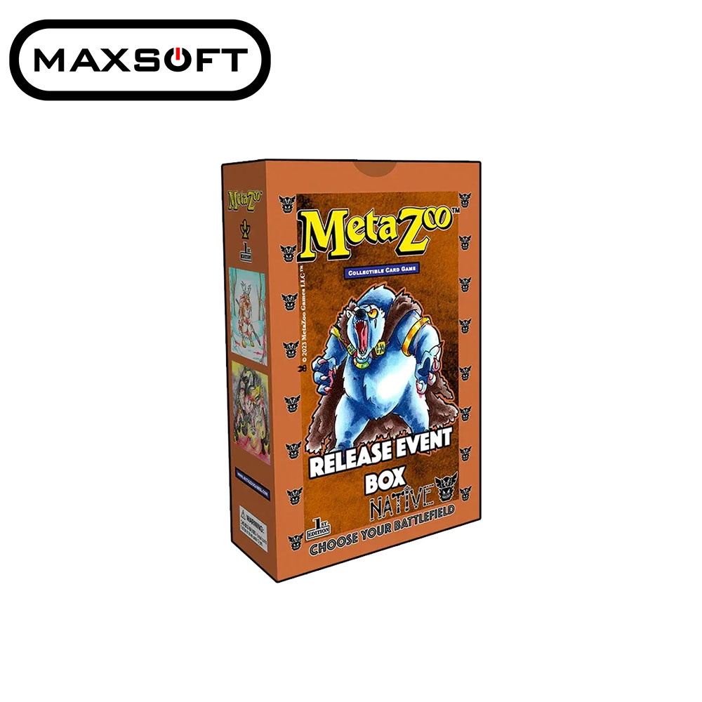 MetaZoo Trading Card Game Native 1st Edition Release Event Box | Shopee ...
