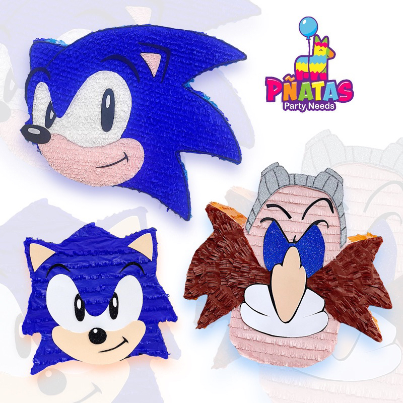 Sonic the Hedgehog Pinata Only or Complete Set | Shopee Philippines