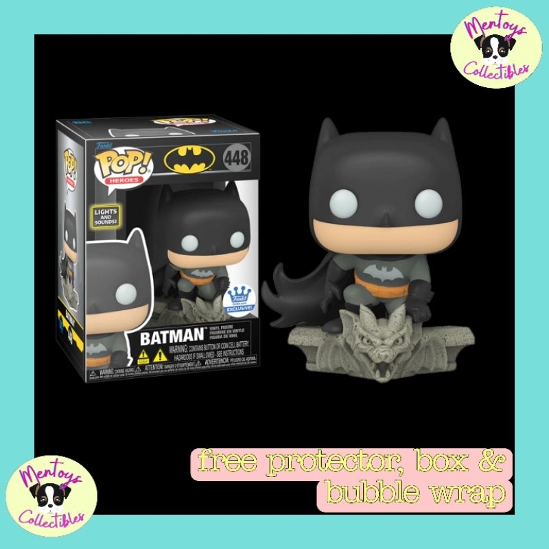 Funko Pop! Batman (with lights and sounds) Funko Exclusive #448 ...