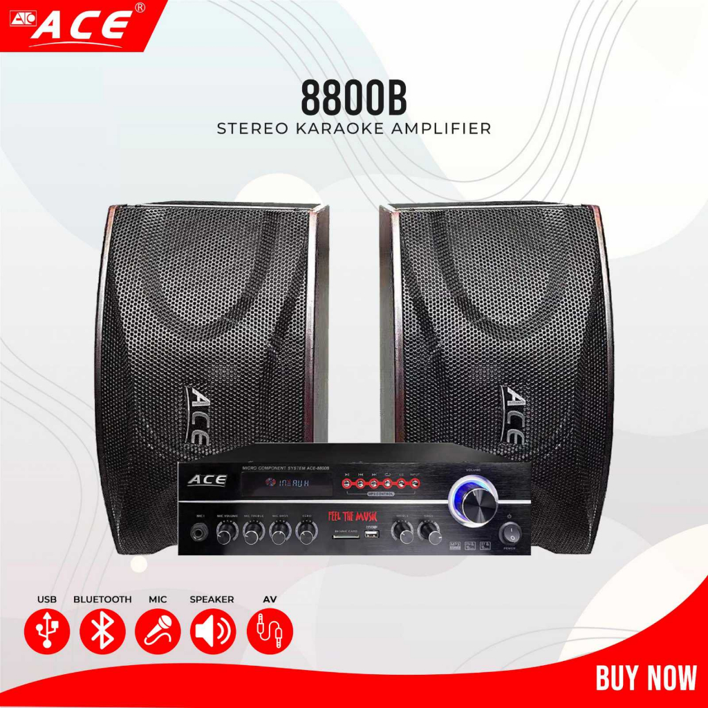 ACE ac-8800b Karaoke System | Shopee Philippines