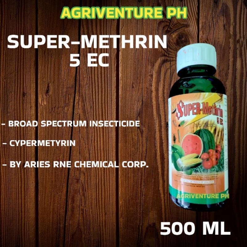 SUPER-METHRIN 5 EC CYPERMETYRIN ( 500 ML ) BY ARIES RNE CHEMICAL CORP ...