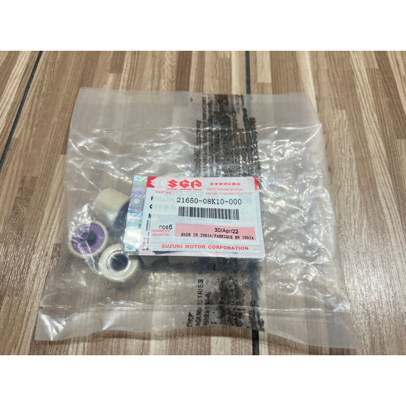 21650-08K10-000 GENUINE PULLEY BALL/WEIGHT BURGMAN STREET 125 (SET 6pcs ...