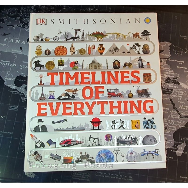 DK Smithsonian - Timelines of Everything (liquidation - minor corner ...