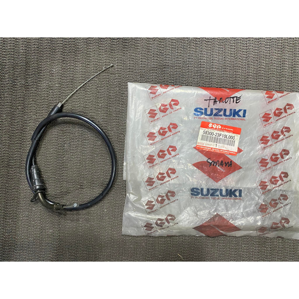 SHOGUN 110, SMASH GENUINE SUZUKI THROTTLE CABLE (MADE IN INDONESIA ...