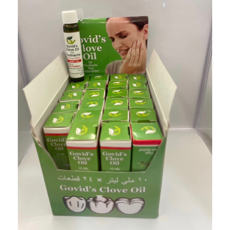 GOVID'S/Govinds CLOVE OIL FOR TOOTHACHE | Shopee Philippines