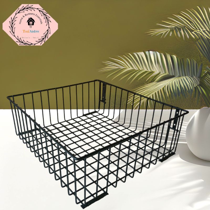 (KC-010) Kitchen Cabinet Pull out Flat Tray Dish Rack Basket Wall Mount ...
