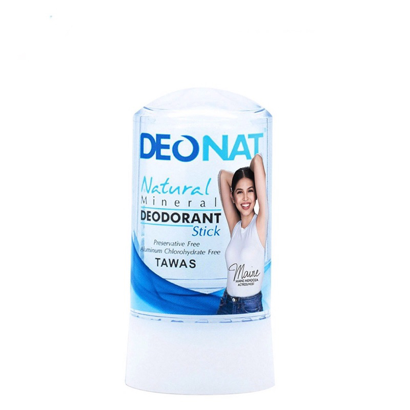 ★Deonat Natural Mineral Tawas Deodorant Stick 60g★ | Shopee Philippines