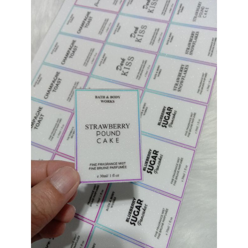 customized sticker label per page/sheet | Shopee Philippines
