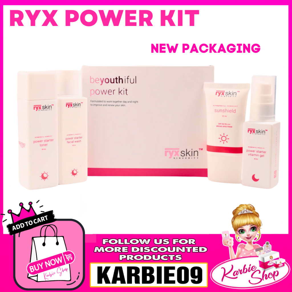 orig Ryx Skin REJUVENATING SET (RYX STARTER KIT) Beyouthiful Power Kit ...