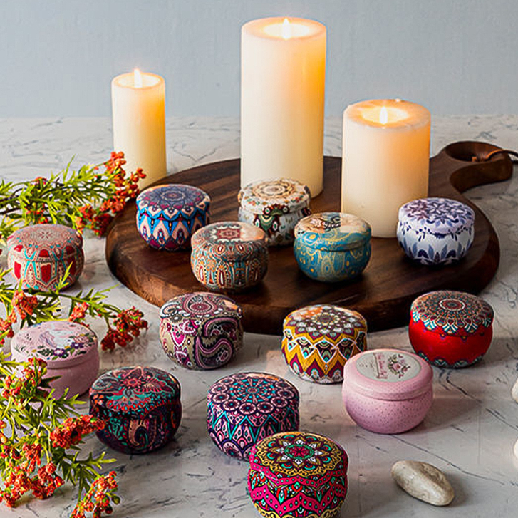 Scented Candles Soy Scented Candle Home Fragrance Baptismal Scented ...