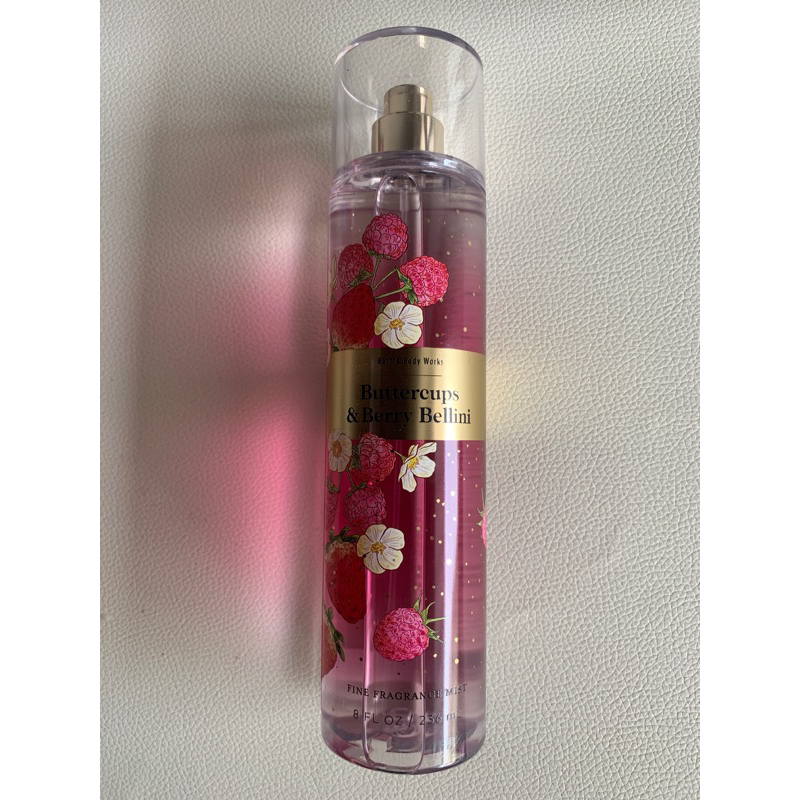 Bath & Body Works Fine Fragrance Mist - BUTTERCUPS & BERRY BELLINI ...