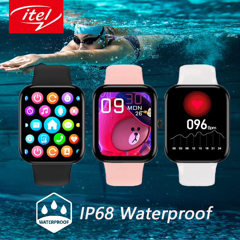 Itel Isw11 Bluetooth Smart Watch For Men Original Waterproof Smartwatch ...